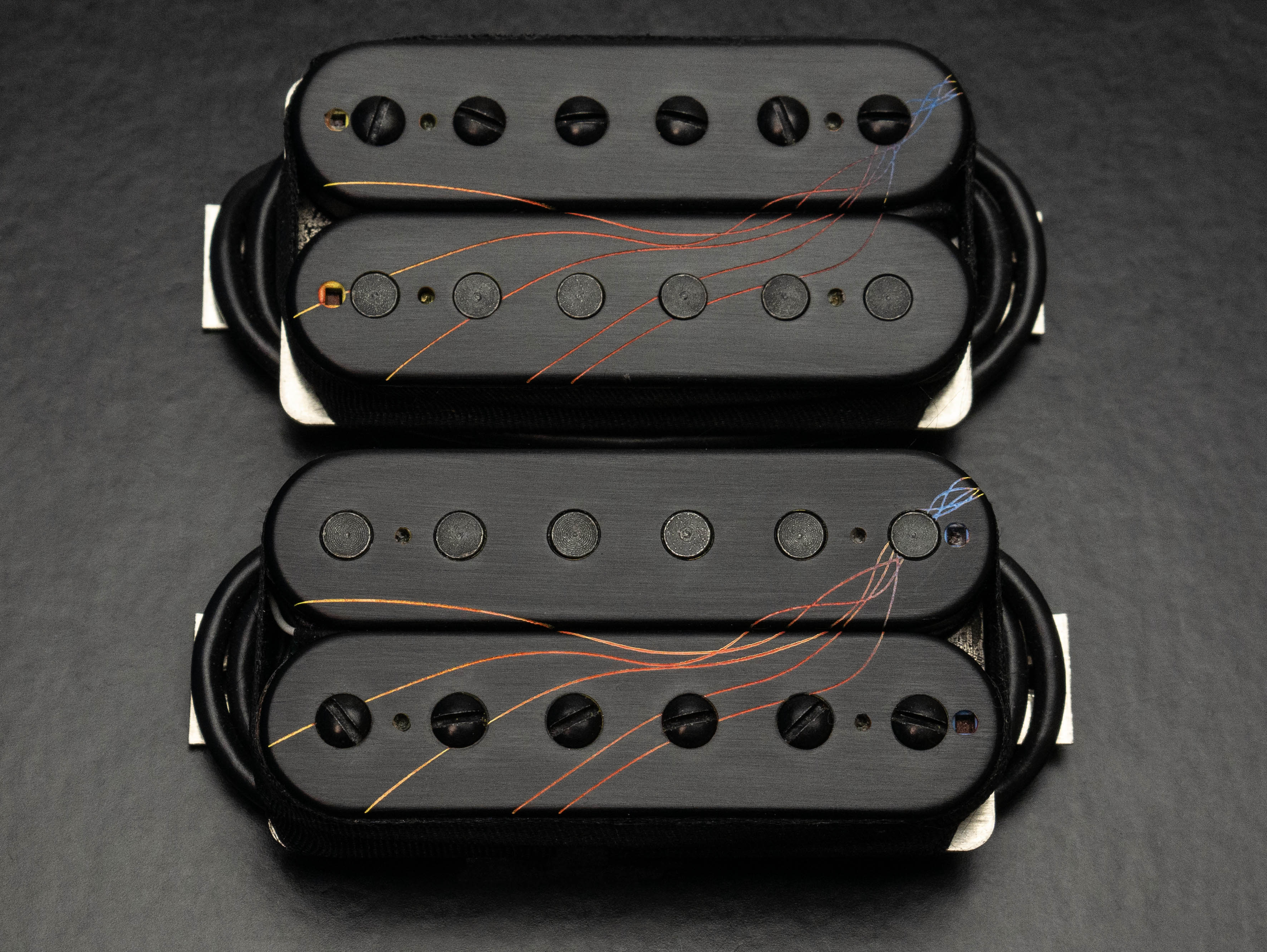 Special Edition VHII 53mm Humbucker Set Black / Multicolour Contour ...