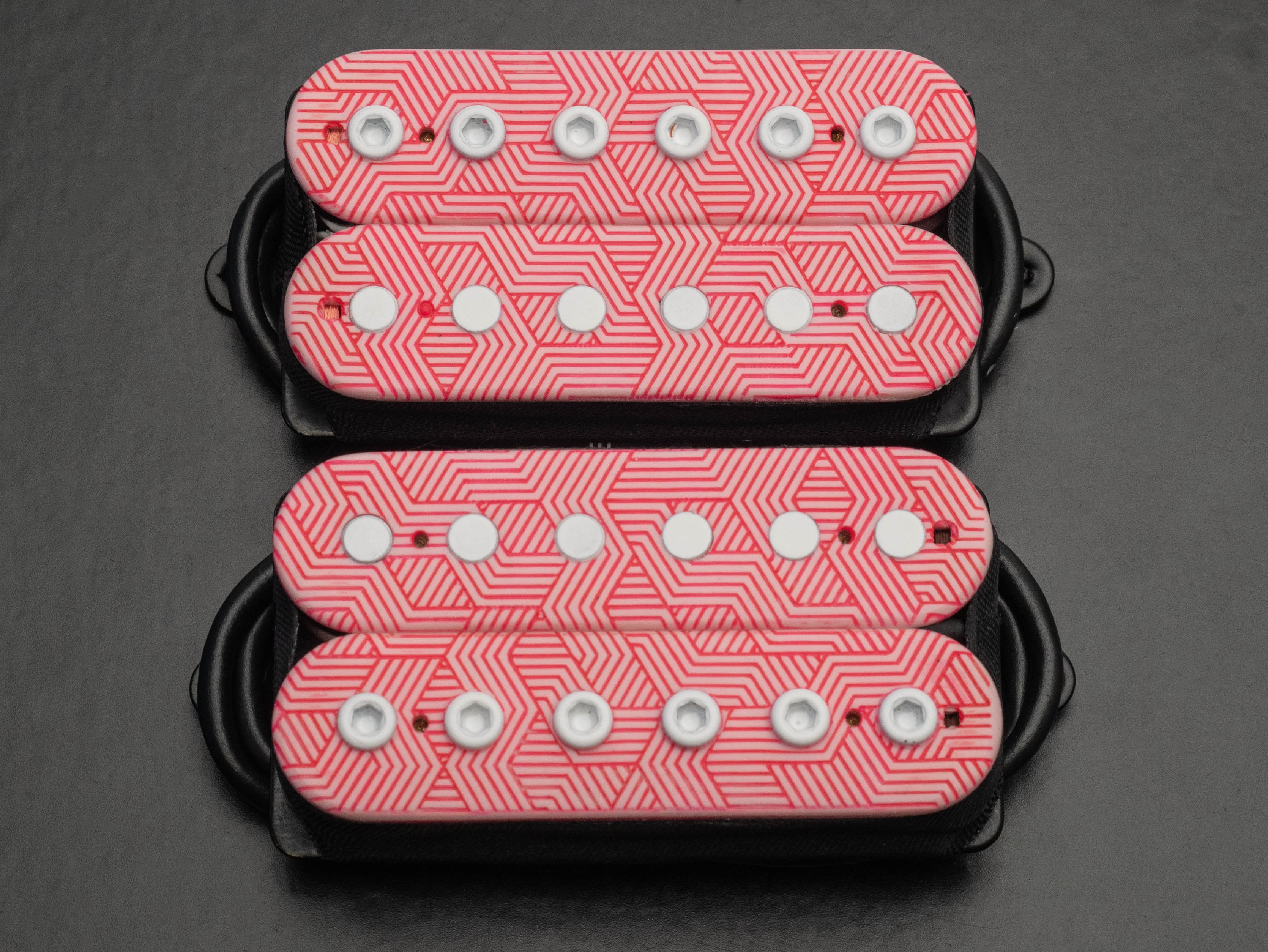 Special Edition Polymath 50mm Humbucker Set - Pastel Pink / Hot Pink ...