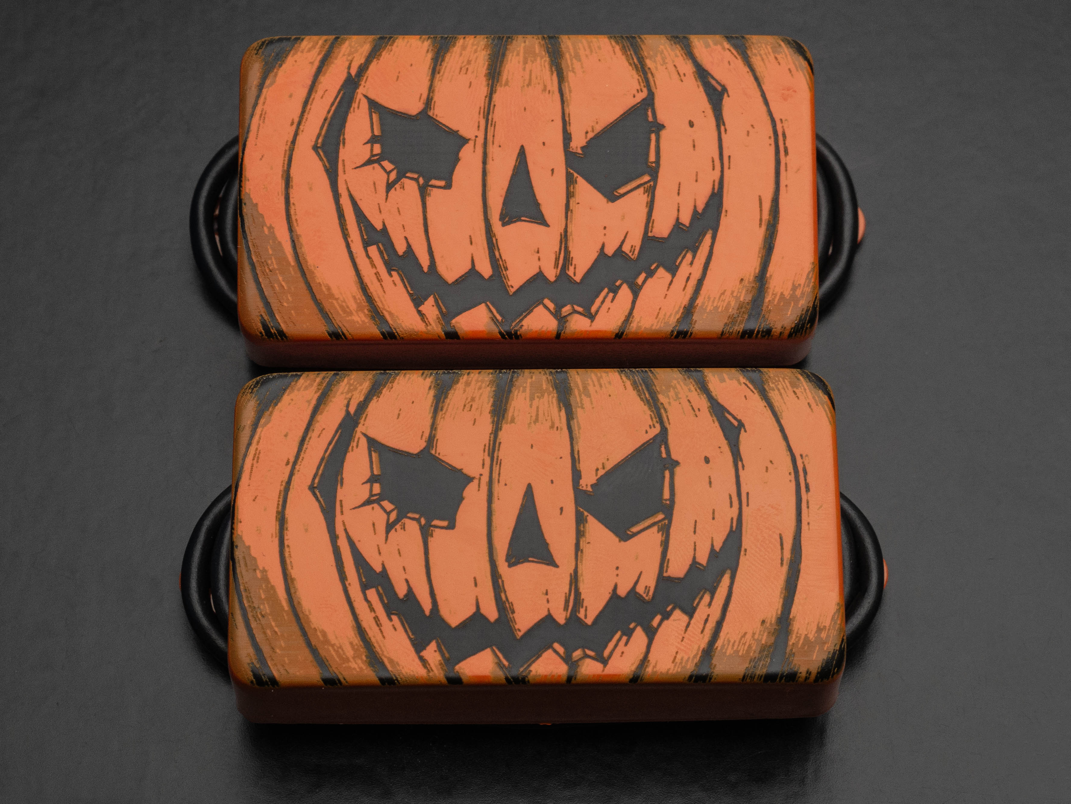 Special Edition Holydiver 50mm Humbucker Set - Orange Pumpkin | Limited Edition Pickups | Bare ...